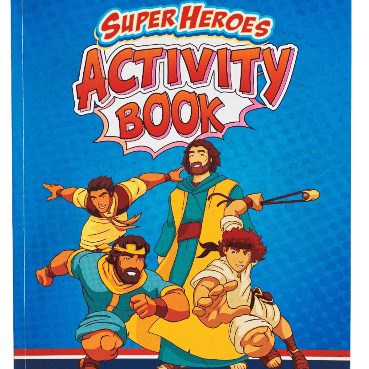 Kid Book Super Heroes Activity Book – Holy Land Books & Gifts