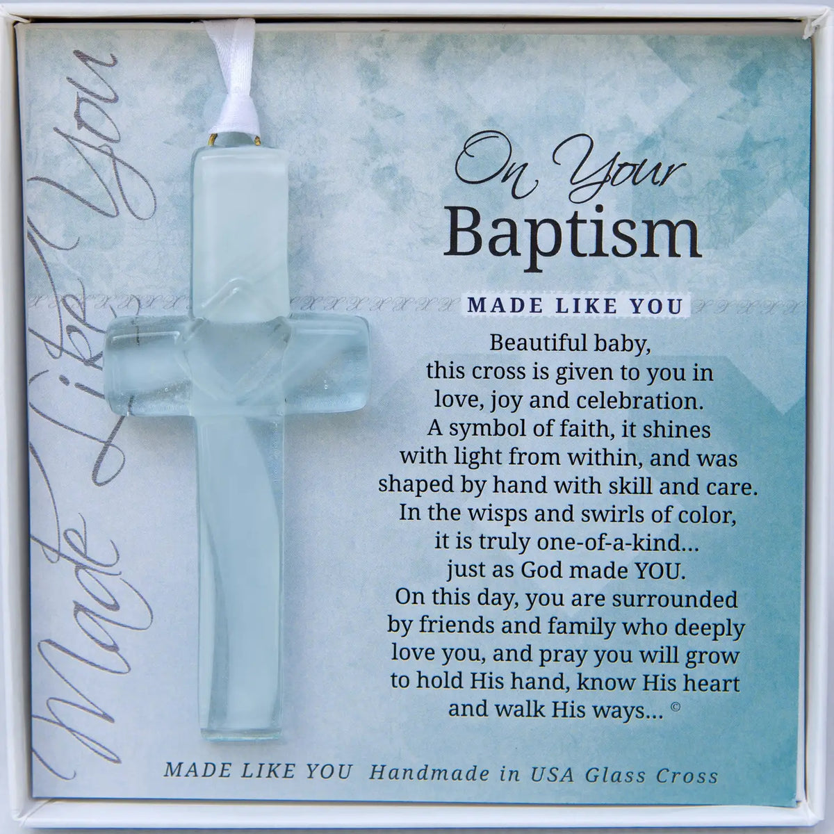 Baby Baptism Cross – Holy Land Books & Gifts